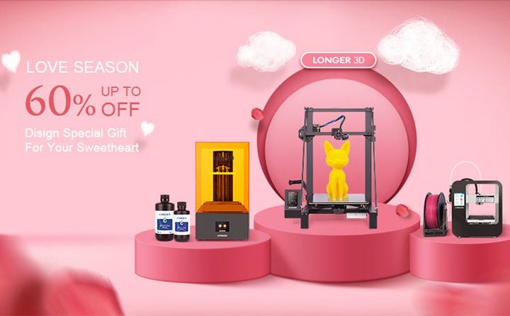 How to Use 3D Printers to Print a Gift on Valentine’s Day – LONGER