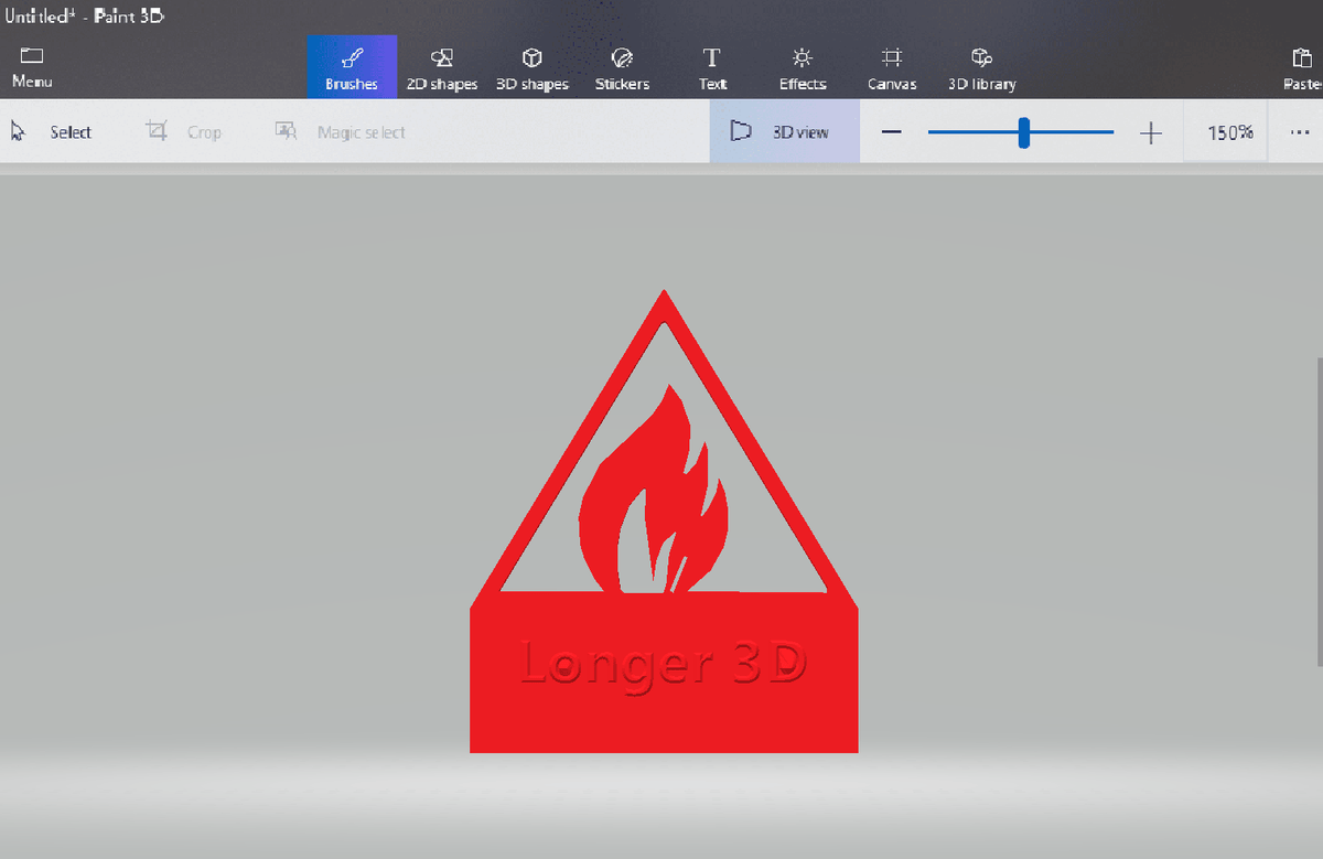 Transform a 3D model into a 2D image – LONGER