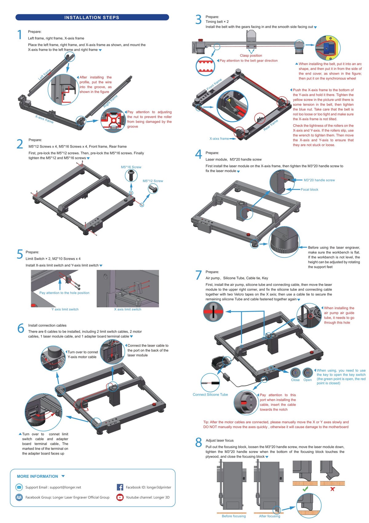 LK5 Pro- Quick Start Guide – LONGER