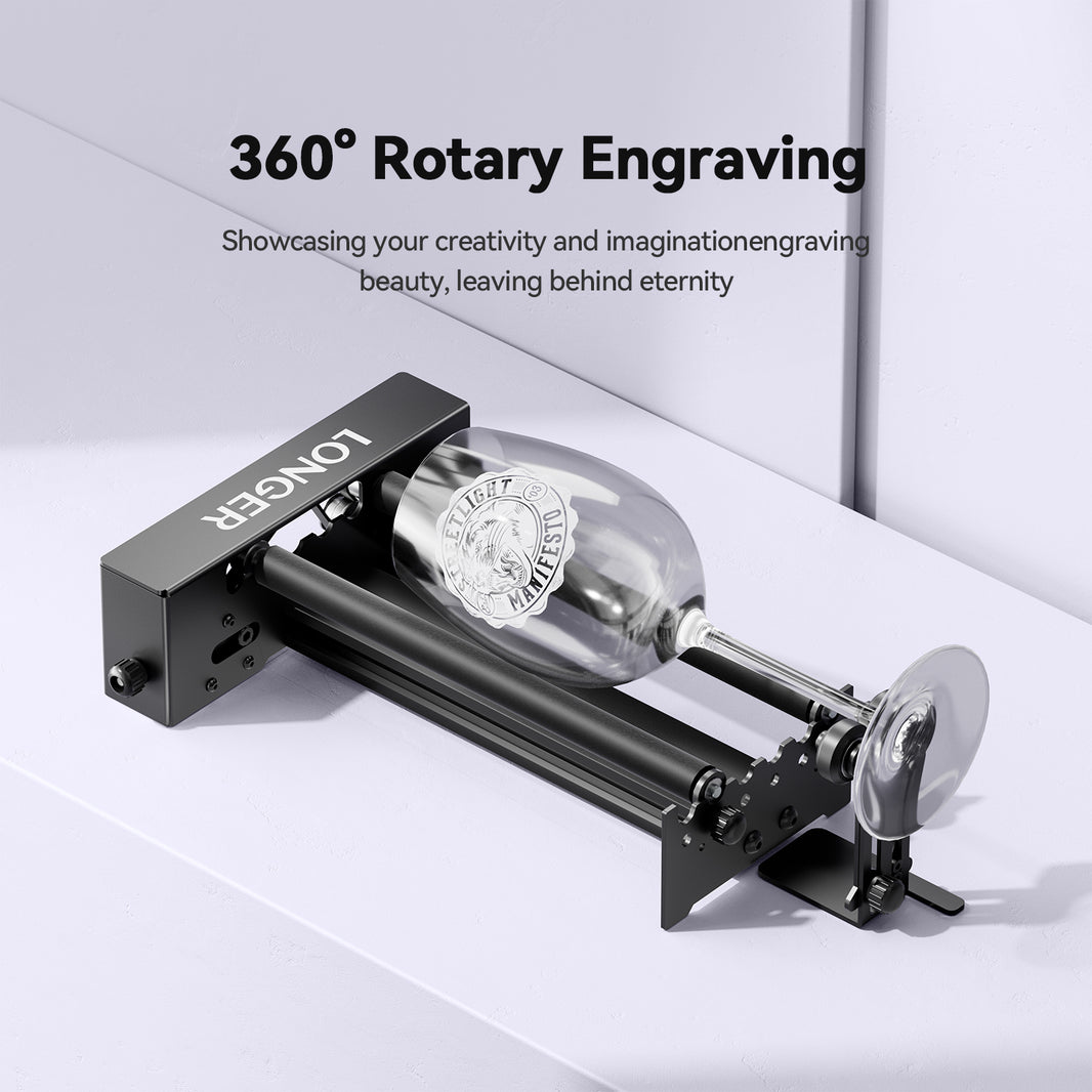 Rotary Roller Upgrade Kits for Laser Engraver - LONGER