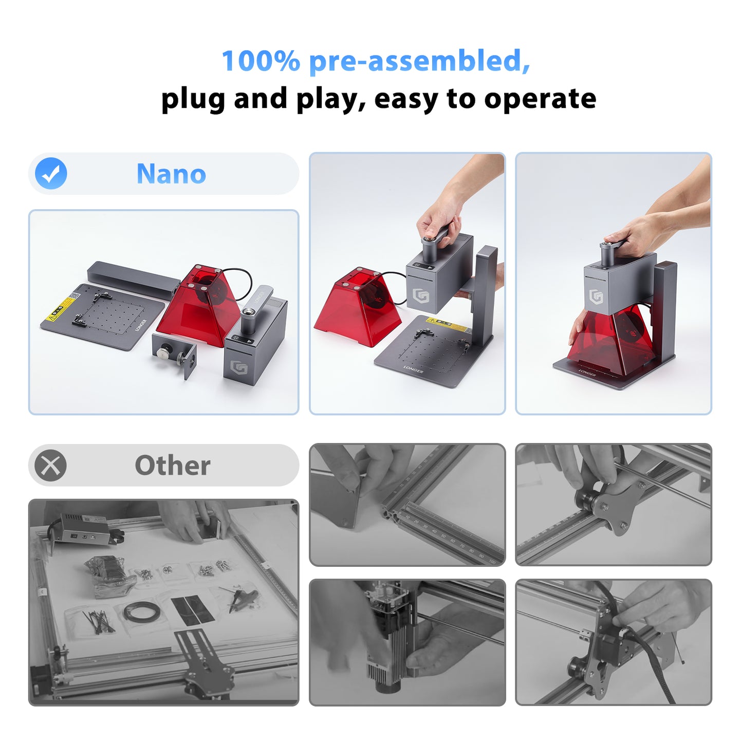 Longer Nano Portable Laser Engraver - PreSale - LONGER