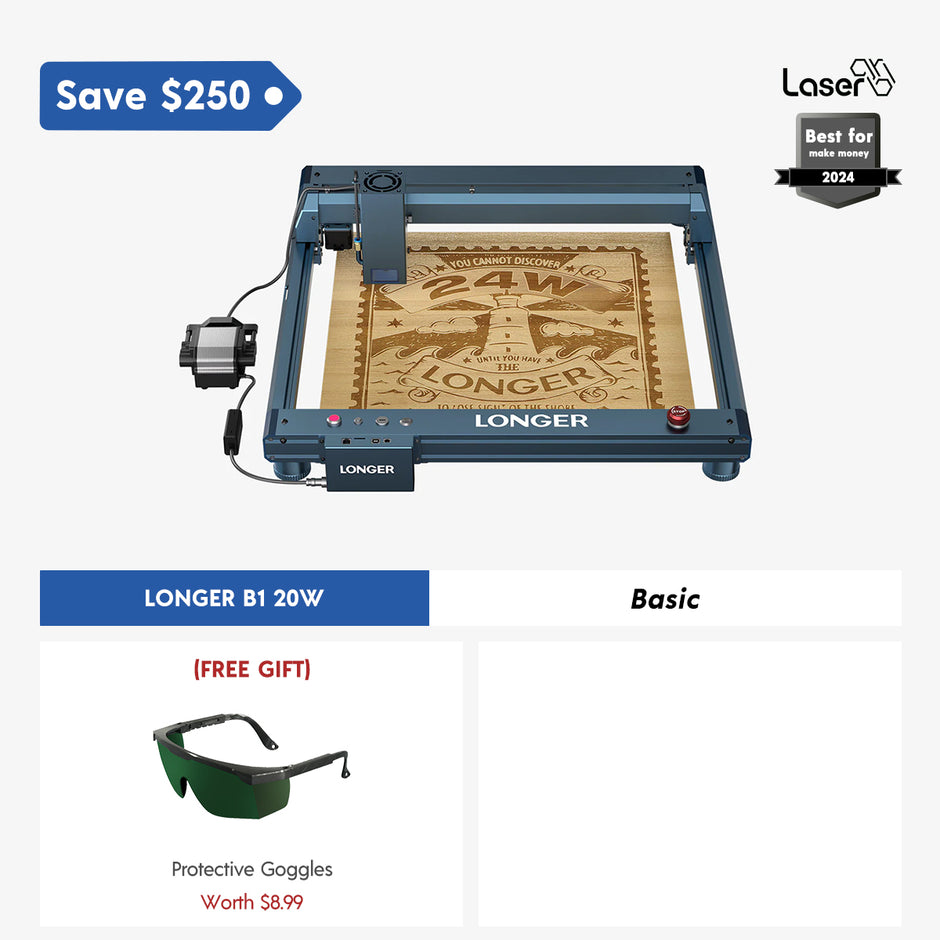 Longer B1 20W Laser Engraving Machine – LONGER