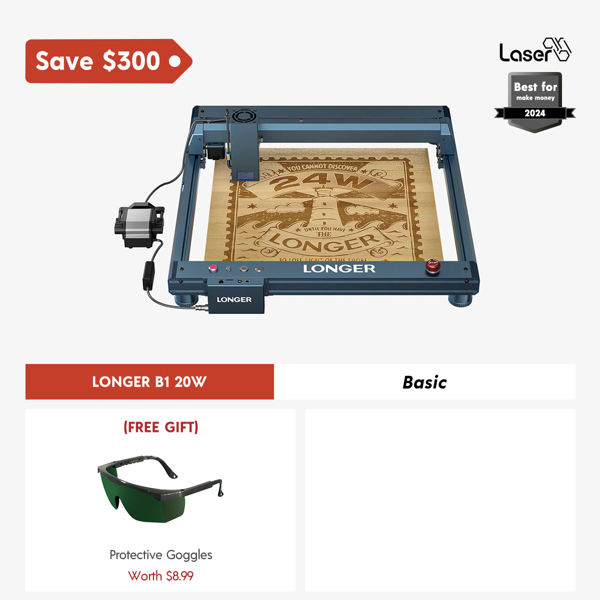 Longer B1 20W Laser Engraving Machine – LONGER