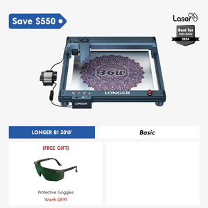Cutting Test with LaserGRBL for Longer Ray5 & B1 – LONGER