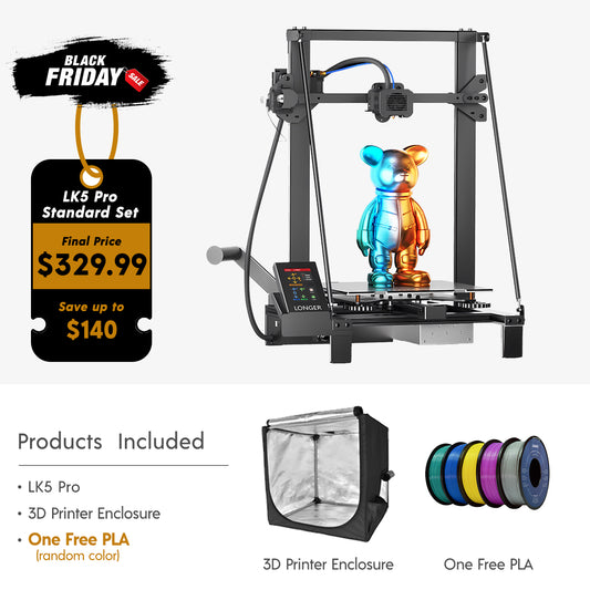 Longer LK5 PRO FDM 3D Printer - LONGER