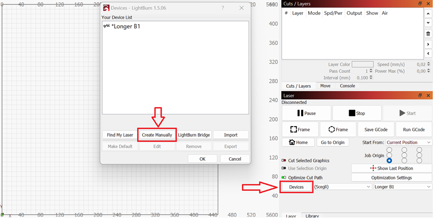 Lightburn WiFi Bridge - Longer Ray5 – LONGER