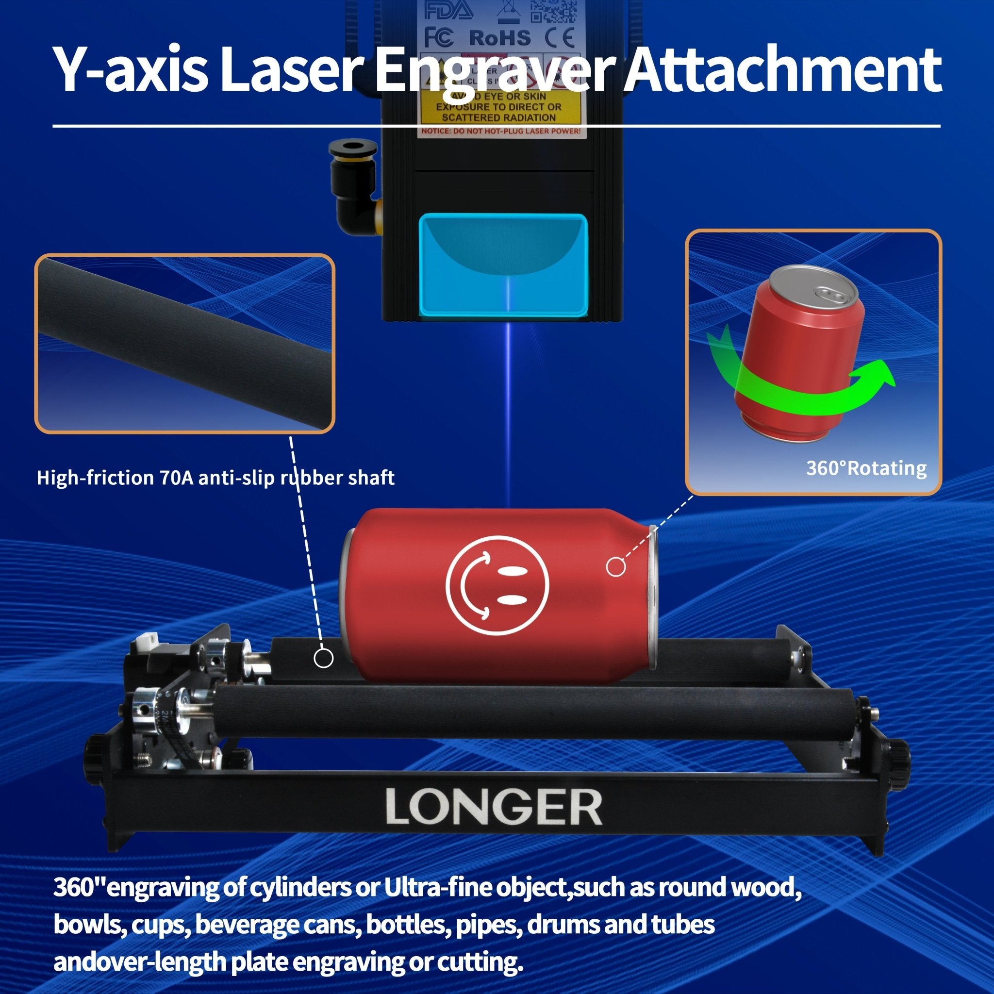 20W Laser Module for Longer Ray5 - LONGER