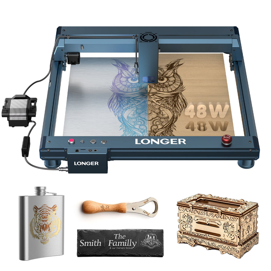 Longer Laser B1 40W Engraving Machine(44-48W Output Power) - LONGER