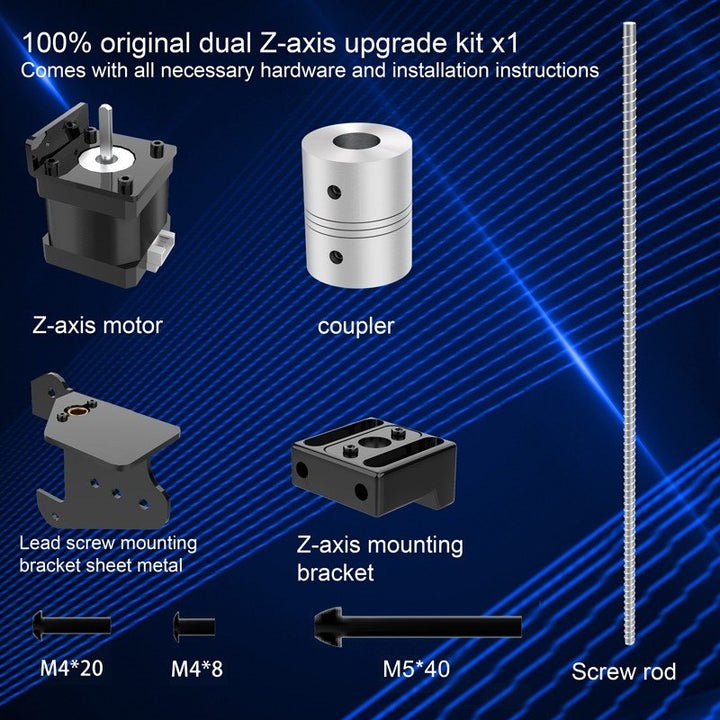 Longer LK5 Pro Dual Z-axis Upgrade Kits with Lead Screw - LONGER