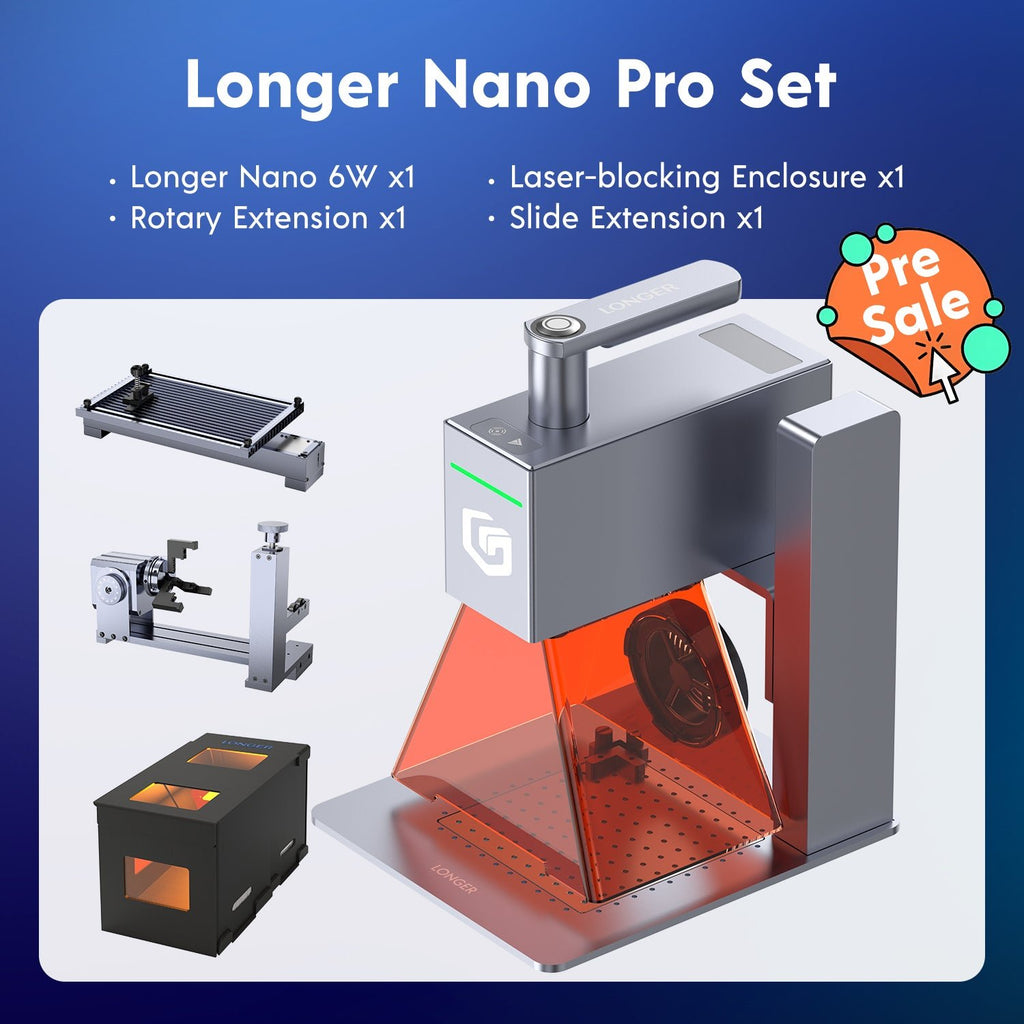 Longer Nano Portable Laser Engraver - PreSale - LONGER