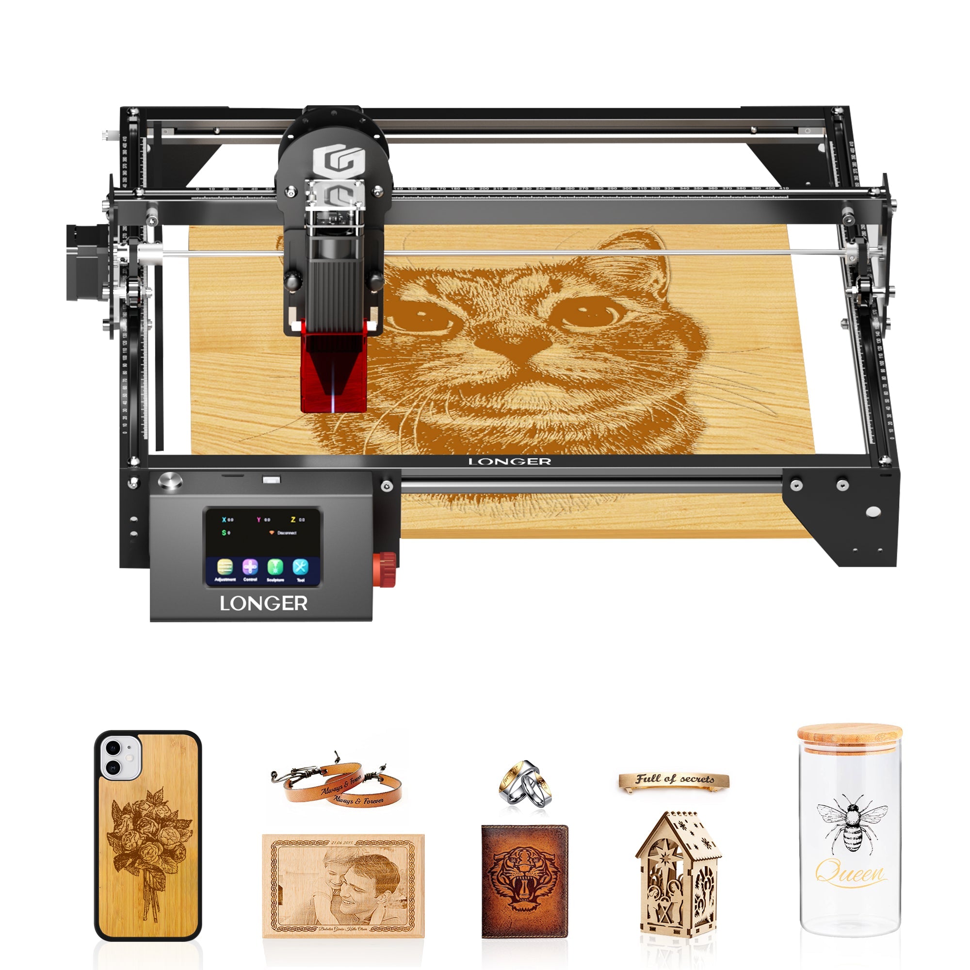 Best Laser Engraver and 3D Printer for Creators|LONGER