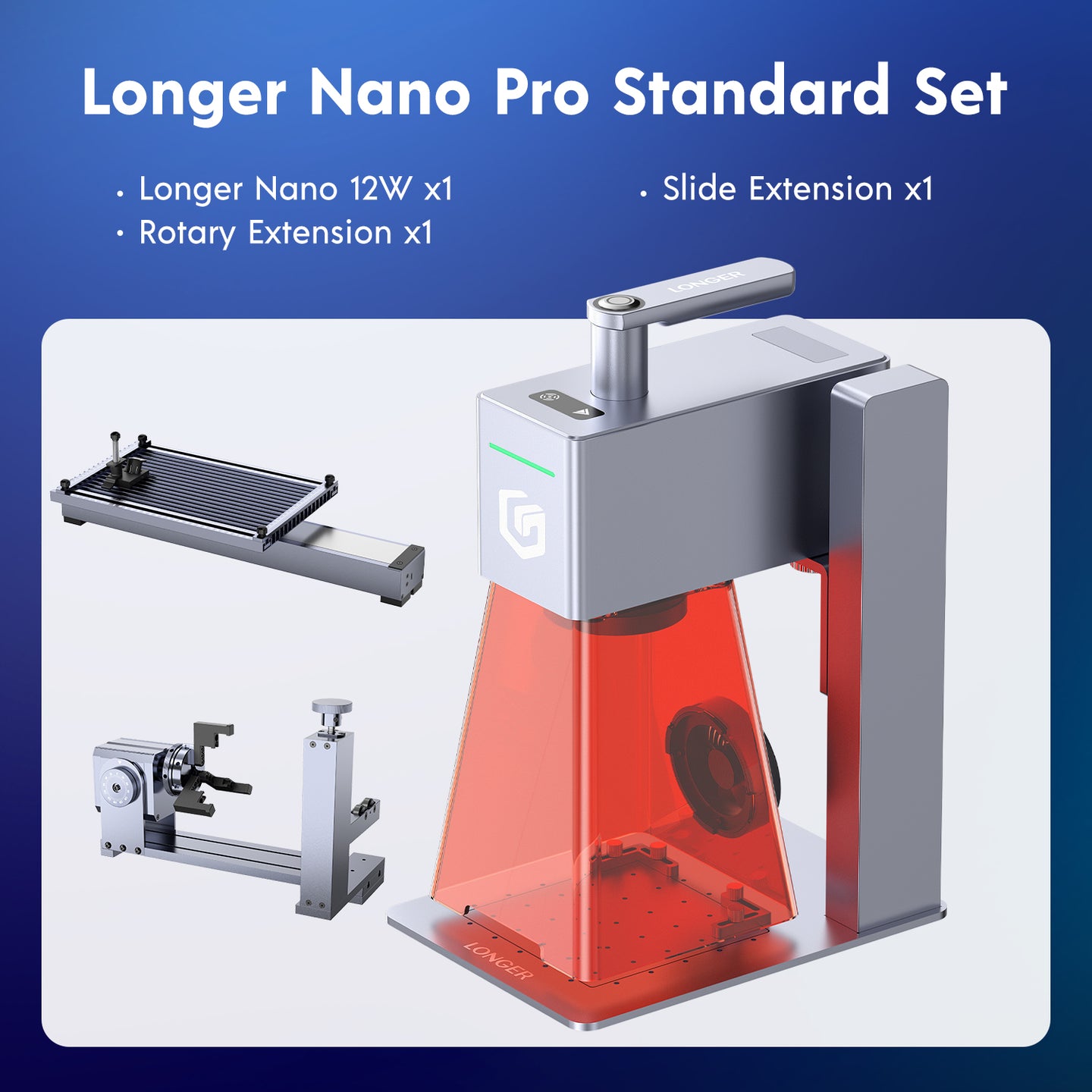 Longer Nano Handheld Portable Laser Engraver & Cutter – LONGER