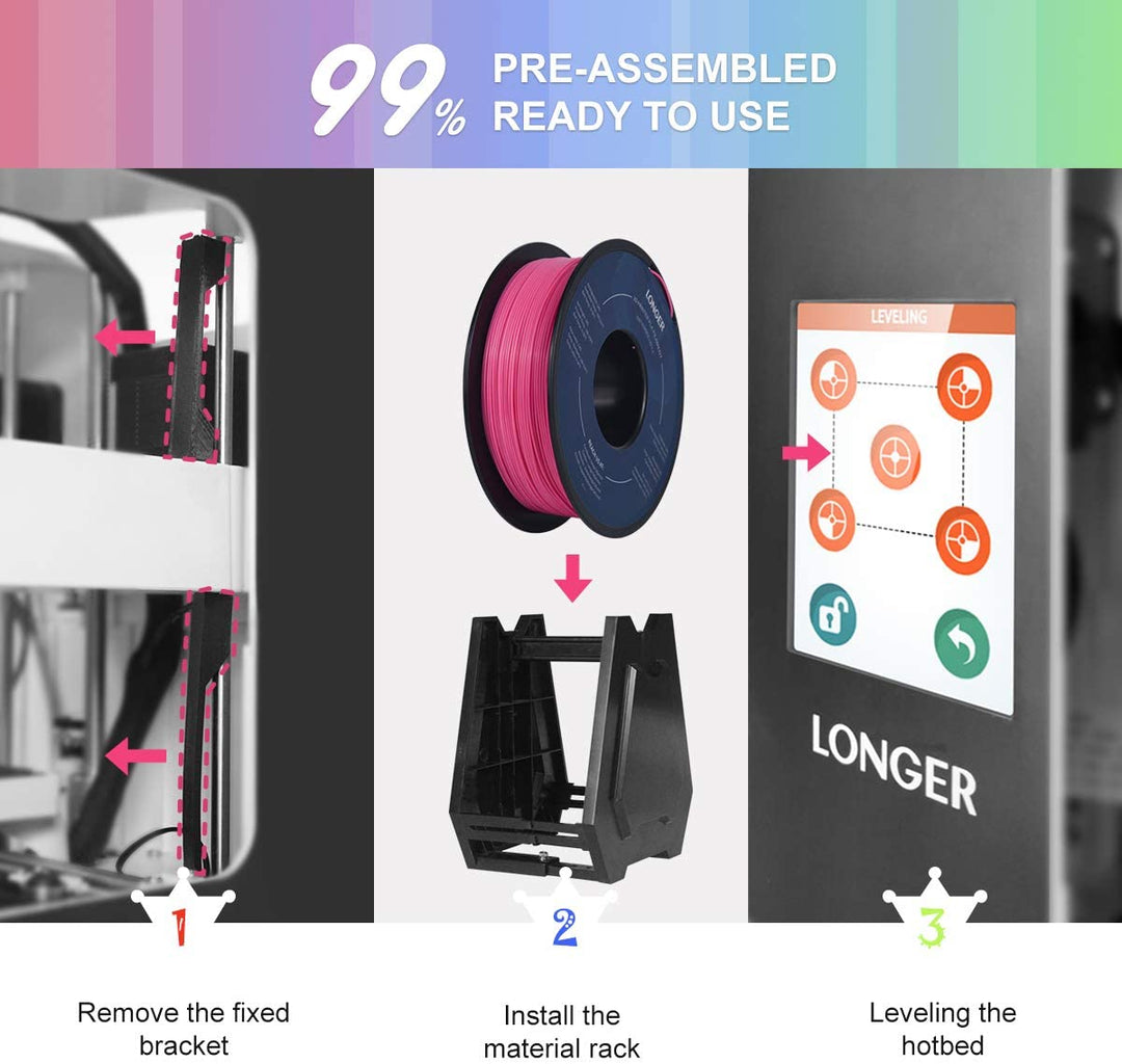 LONGER 3D Printer Cube 2 3D Printer
